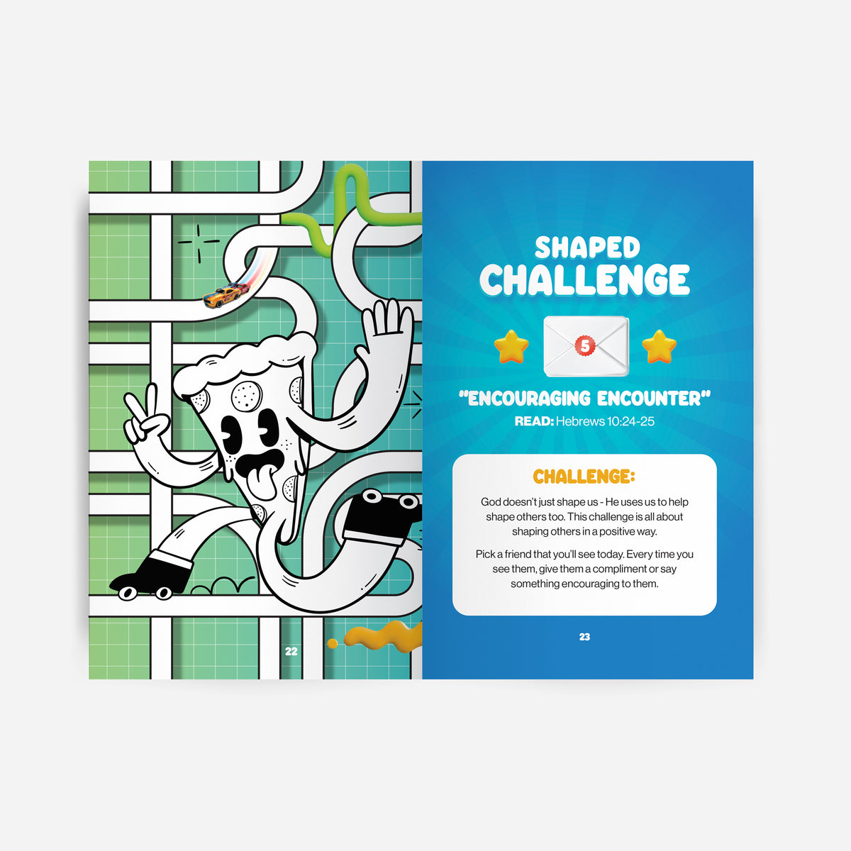 Preteen Shaped Challenge Journal – Christ In Youth